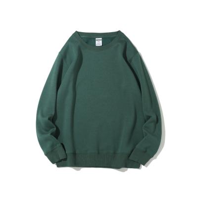 Cina Maglietta felpata surdimensionata Logo Unisex Plain Crew Neck su ordinazione di maglia con cappuccio del pullover del vello di inverno in vendita