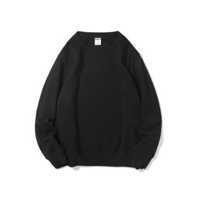 Cina Maglietta felpata surdimensionata Logo Unisex Plain Crew Neck su ordinazione di maglia con cappuccio del pullover del vello di inverno in vendita