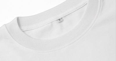 China O Katoenen van de de T-shirtdouane van Halsmensen Lege Losse Dalingsschouder Te koop