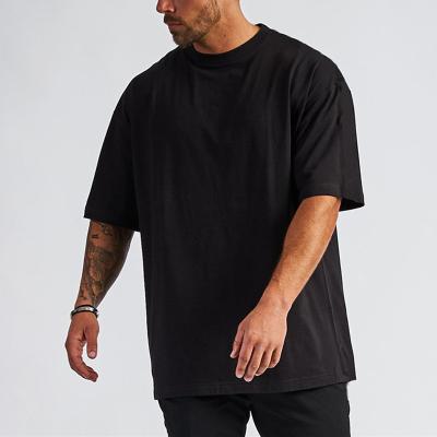 China O Katoenen van de de T-shirtdouane van Halsmensen Lege Losse Dalingsschouder Te koop