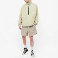 China Funnel Neck Anorak Lightweight Windbreaker Jacket Soft Shell Half Zip Pullover for sale