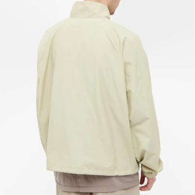 Cina Rivestimento leggero Shell Half Zip Pullover molle della giacca a vento della giacca a vento del collo dell'imbuto in vendita