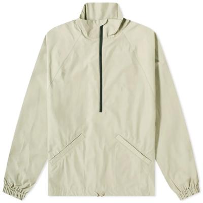 Cina Rivestimento leggero Shell Half Zip Pullover molle della giacca a vento della giacca a vento del collo dell'imbuto in vendita