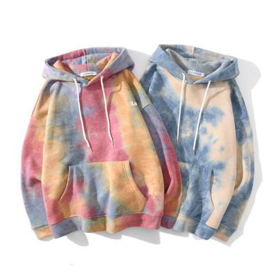 Cina Magliette felpate su ordinazione di maglie con cappuccio della tintura del legame della via di modo irrestringibili in vendita