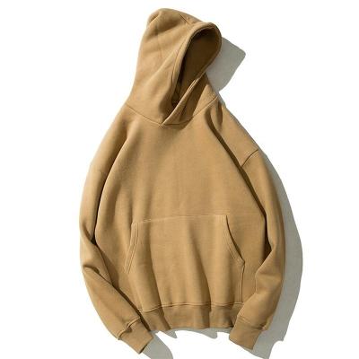 Cina manica regolare surdimensionata hip-hop della maglietta felpata normale unisex di maglie con cappuccio 271g in vendita