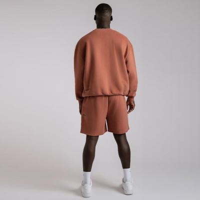Cina i brevi abiti sportivi stabiliti Tracksuits Crewneck di 2 pezzi misura lo sport di Sweatsuit unisex in vendita