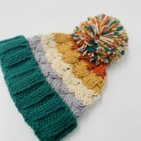 China Mixed Soft Winter Flex Fit Knitted Beanie Hat Polyester Material for sale