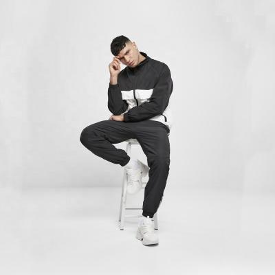 Cina Lo zip tessuto poliestere dei rivestimenti della pista di sport bloccato colore su Outwear in vendita