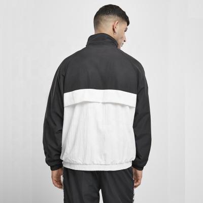 Cina Lo zip tessuto poliestere dei rivestimenti della pista di sport bloccato colore su Outwear in vendita
