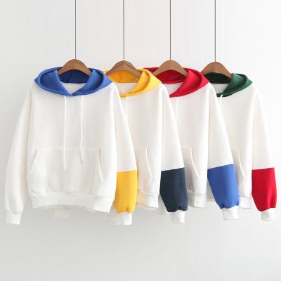 China Van het Blok Unisex- Duidelijke Hoodies van de volwassenen Multikleur de Vachtstof for sale