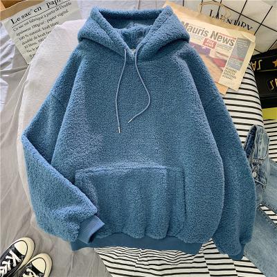 Cina Cappotto spesso coreano del pullover di Autumn And Winter Hooded Sweater irrestringibile in vendita