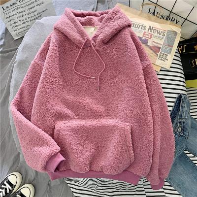 Cina Cappotto spesso coreano del pullover di Autumn And Winter Hooded Sweater irrestringibile in vendita
