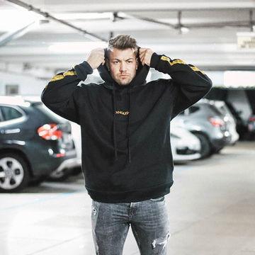 Cina Sport sostenibili Team Hoodies With Head Gym che esegue gli uomini del vestito in vendita