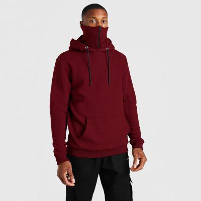 Cina Ricamo di maglie con cappuccio del pullover di Streetwear del cotone dell'OEM 65% con Facemask in vendita