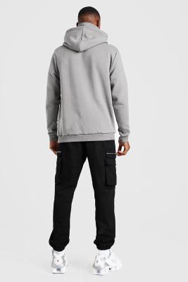 Cina Ricamo di maglie con cappuccio del pullover di Streetwear del cotone dell'OEM 65% con Facemask in vendita