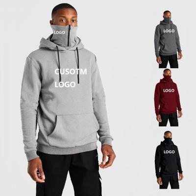 Cina Ricamo di maglie con cappuccio del pullover di Streetwear del cotone dell'OEM 65% con Facemask in vendita