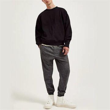 Cina Le maglie con cappuccio delle magliette felpate di S di Terry Fleece Plus Size Men francese ' cadono la spalla in vendita