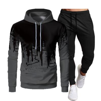 Cina La tuta sportiva degli uomini del ODM ha messo gli abiti sportivi incappucciati ed ansima il pullover in due pezzi in vendita