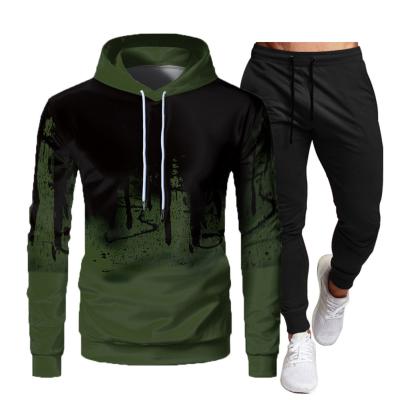 Cina La tuta sportiva degli uomini del ODM ha messo gli abiti sportivi incappucciati ed ansima il pullover in due pezzi in vendita