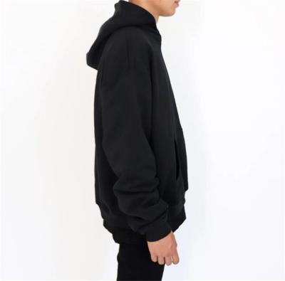 Cina Pullover surdimensionato 100% del cotone normale unisex spesso di maglie con cappuccio dello spazio in bianco Streetwear in vendita