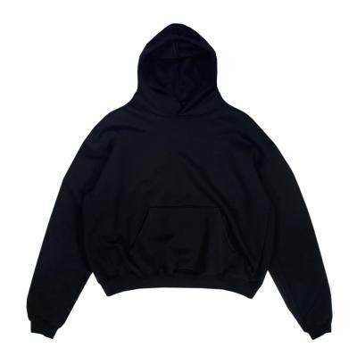 Cina Pullover surdimensionato 100% del cotone normale unisex spesso di maglie con cappuccio dello spazio in bianco Streetwear in vendita