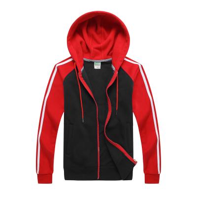 Cina Logo su ordinazione unisex di Team Printing Sport Zipper Hoodie del cotone di modo in vendita