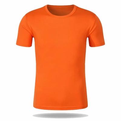 China Duurzame de Hals Lege T-shirts 140gram van polyester Fundamentele Duidelijke Mensen O Te koop