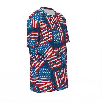 China Duurzame de Hals Lege T-shirts 140gram van polyester Fundamentele Duidelijke Mensen O Te koop