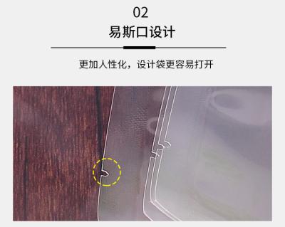 China Heat Seal High Barrier Clear High Temperature Cooking Bags Metalized Foil for sale