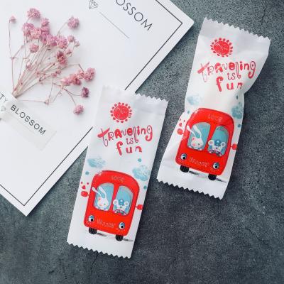 China Flat Pounch Aluminum Candy Buscuit Packaging Bags Without Zipper for sale