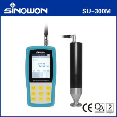 China Motorized Ultrasonic Hardness Tester SU-300M Portable Hardness Testing Machine for sale