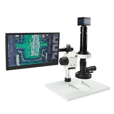 China Monocular Video Microscope VM-7513 10X - 200X Zoom Microscope For Jewelry Clocks for sale