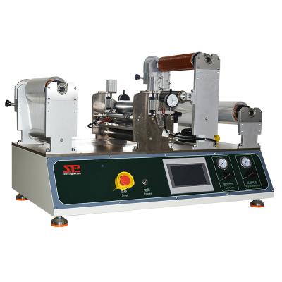 China 2 - 4.5m/min Coating Testing Machines Double Roll Hot Melt Adhesive Coating Machine for sale