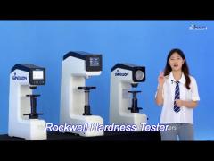 フルオート インテリジェント デジタル ロックウェル硬度テスト ASTM DIN 変換規格 iRock-TR1