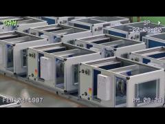 Sistema de ar condicionado de alta eficiência ventilador integrado #EC