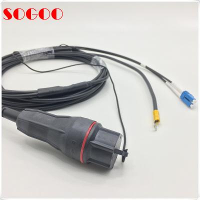 Cina Ericsson Optical Fiber Cable Fullaxs LC-LC With Grounding Wire in vendita