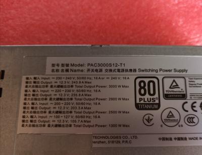 중국 3000W HUAWEI PAC3000S12-T1 Switching Power Supply AC Power Module 판매용