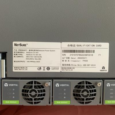 China Vertiv Emerson Embedded 48VDC Power System Netsure 731 A61-S4 For Telecom Power Equipment Network 731A61-S4 en venta