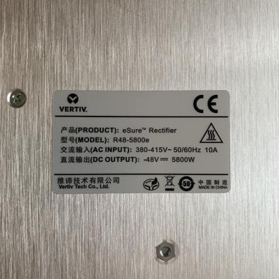China Emerson Rectifier Telecom Power Supply 48V 5800W - R48-5800E For NetSure en venta