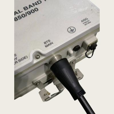 中国 Waterproof 1/2 Super Flex Jumper with interface types 7-16 DIN Male and 4.3-10 Male with weatherproofing boot, 3 m 販売のため