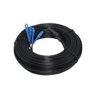 China 100M SC UPC Singlemode Duplex Fiber Patch Cord 2 Core Drop Cable LSZH for sale