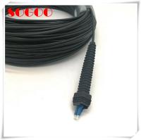 China LC DX 50m Armored Fiber Optic Cable Nokia NSN Boot Patch Cord Compatible for sale