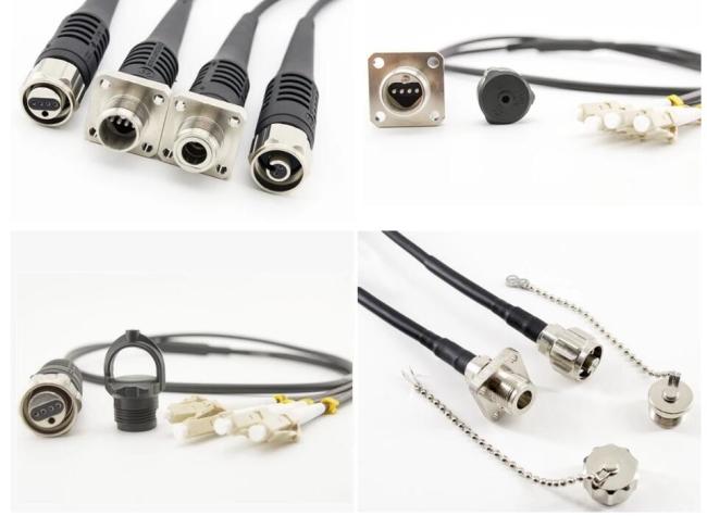 IP67 Military Grade ODC to LC/UPC Duplex Outdoor Fiber Optic Patch Cable