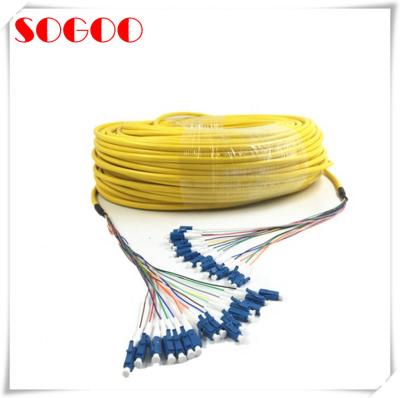 China Network Bunchy Type Breakout Armored Fiber Cable for sale