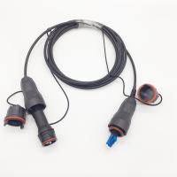 China Fullaxs LC IP68 CPRI Optical Cable Assembly Duplex 9/125 Single Mode 10m for sale