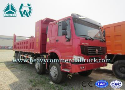 China 8 × 4 High Tension Hydraulic Cylinder Mining Dump Truck , Coal Mining Trucks for sale