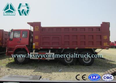 China Long Lifespan 6 X 4 Mining Dump Truck 12 Ton Euro II With Air Conditioner for sale