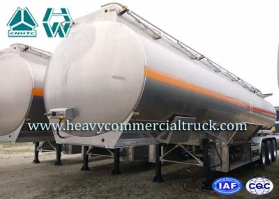 China Dongfeng Aluminum Alloy Diesel Oil Tank Tri Axle Trailer 180 HP 12R22.5 for sale