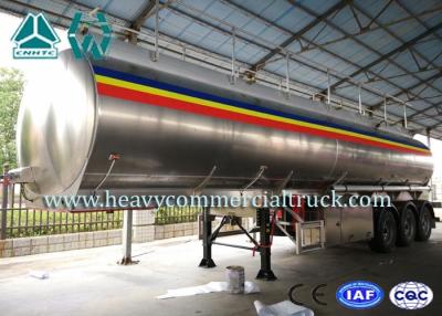 China Light Weight Gasoline Fuel Tank semi trailer For Oil Transportation for sale