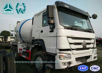 China 6 Cubic Meters Concrete Mixer Truck  6 X 4 Driving With 336HP Engine , 9230×2496×3950 for sale